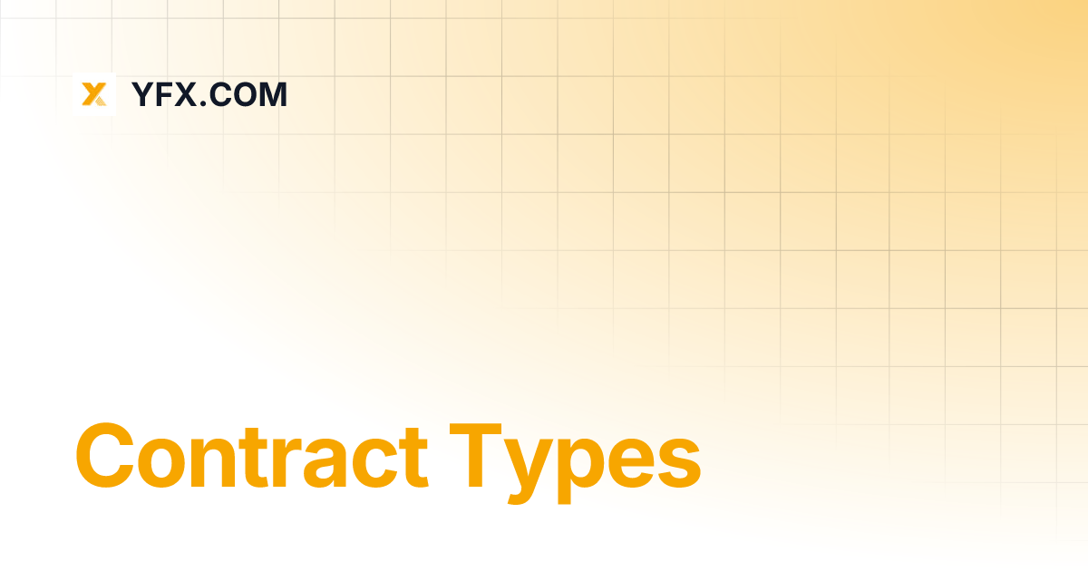 Contract Types | YFX.COM